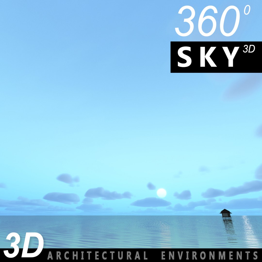 3d sky clouds