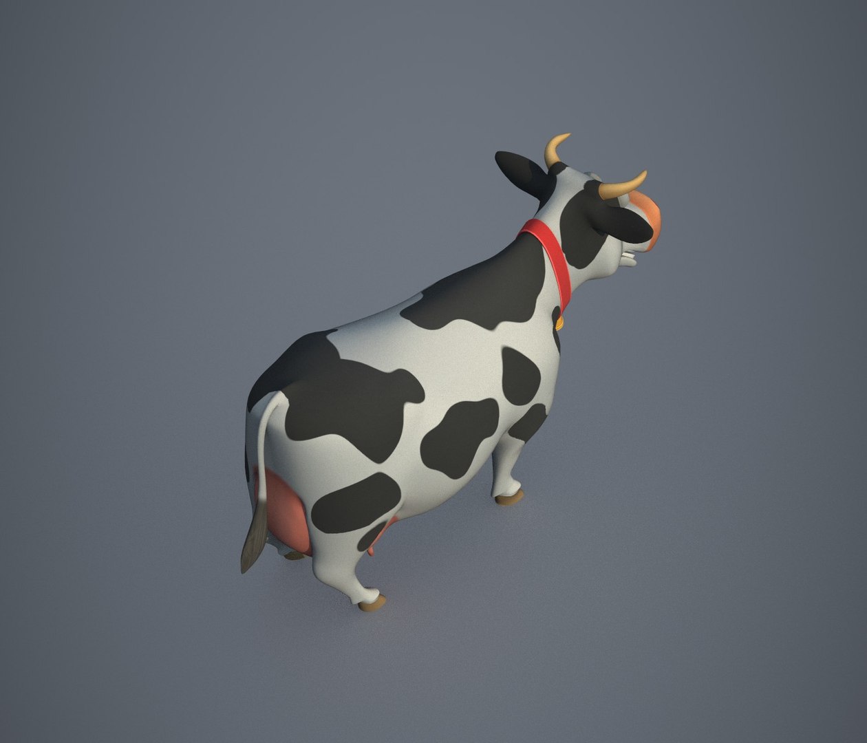 Stylized cow model - TurboSquid 1281334