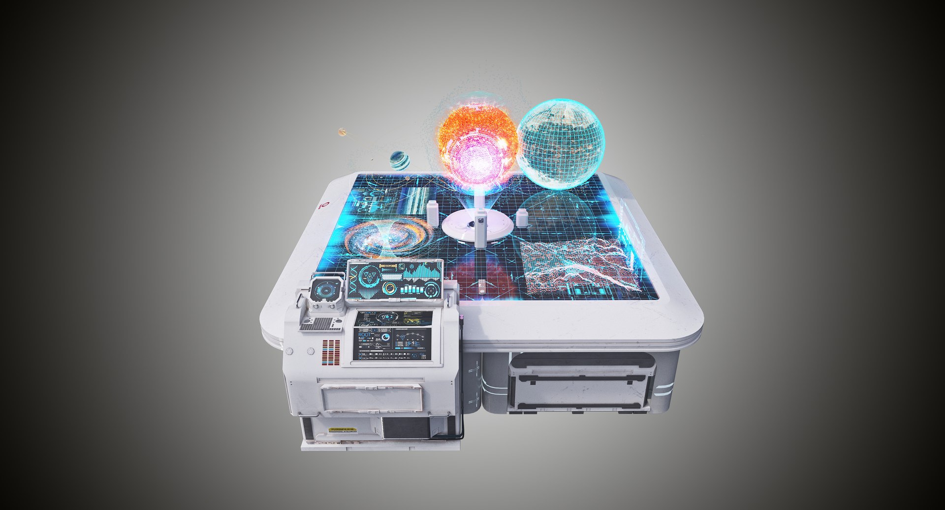 Table 2 Holograms 3d Model