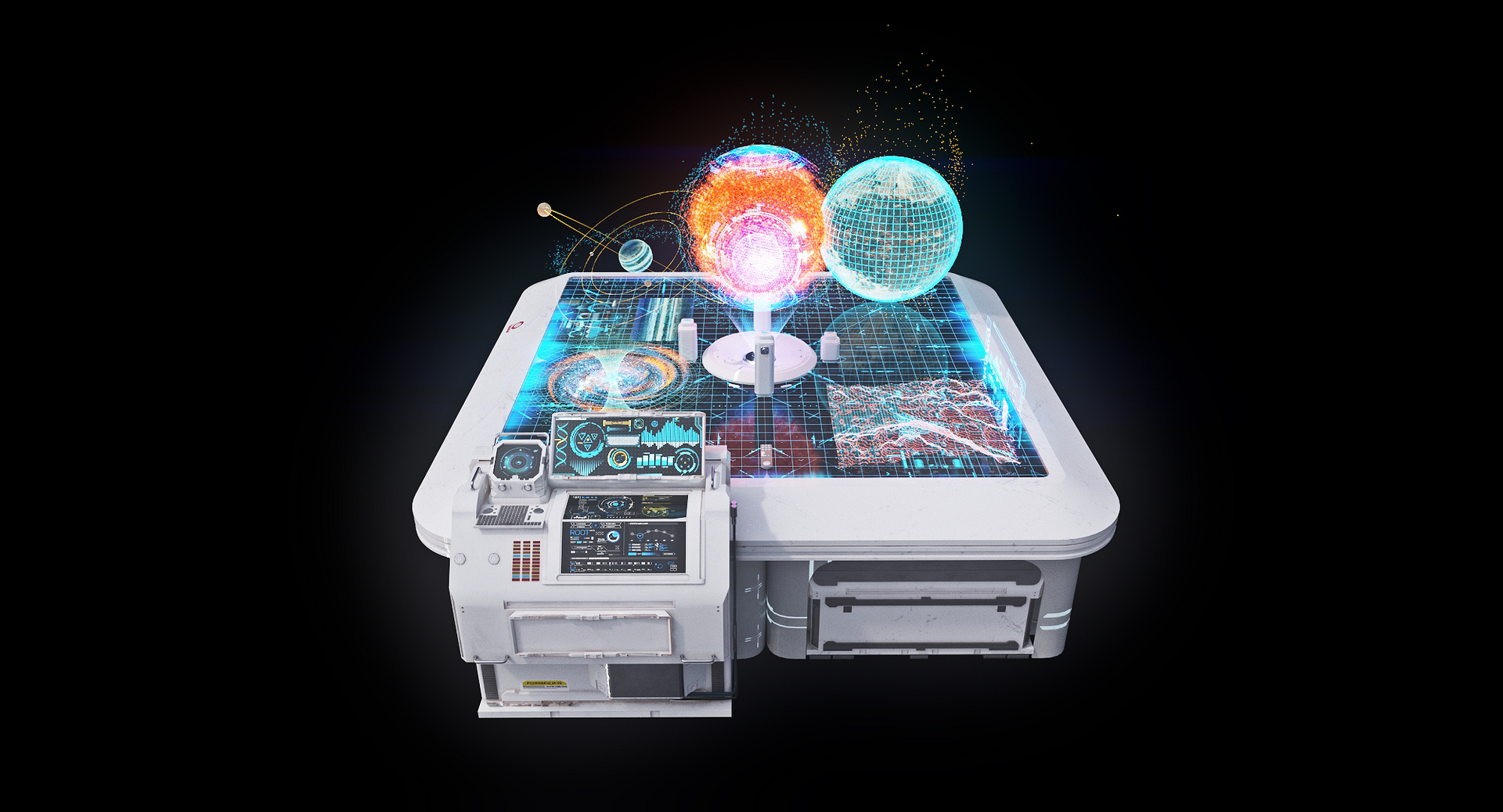 Table 2 Holograms 3d Model