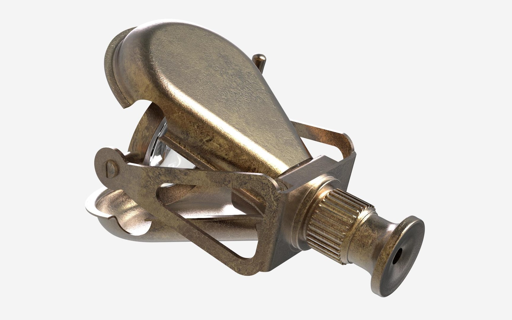 3D Antique Nautical Monocular - TurboSquid 1810370