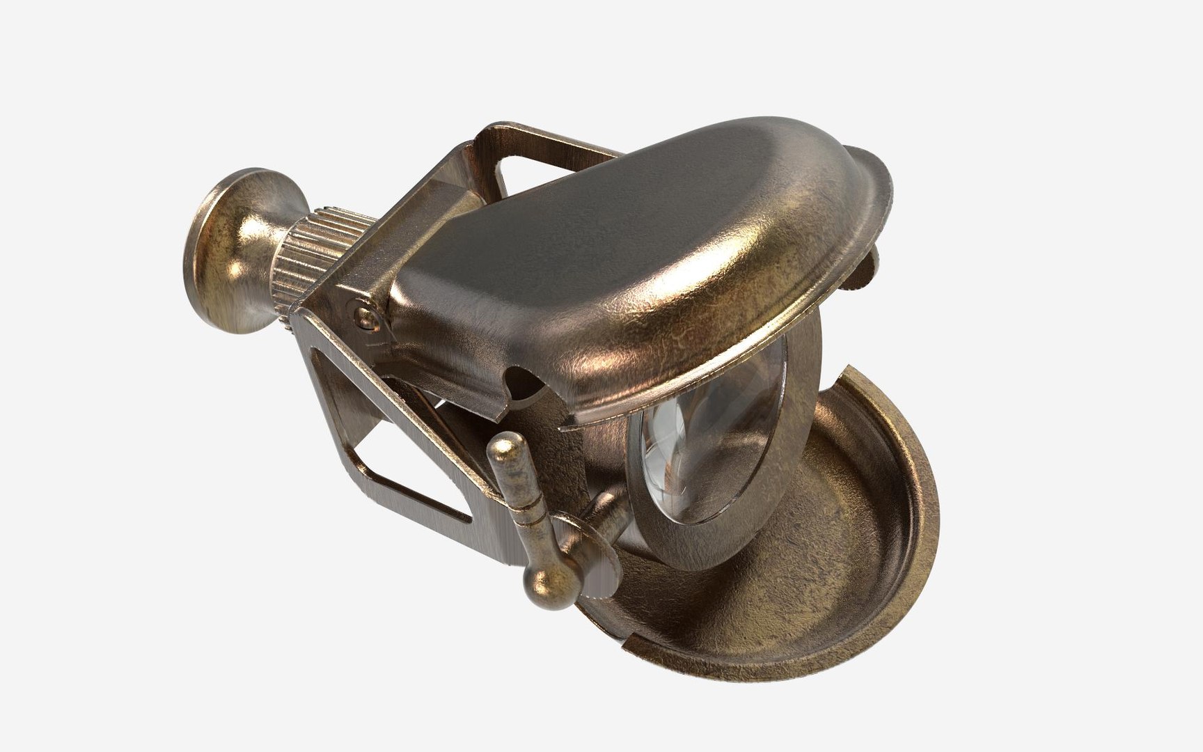 3D Antique Nautical Monocular - TurboSquid 1810370