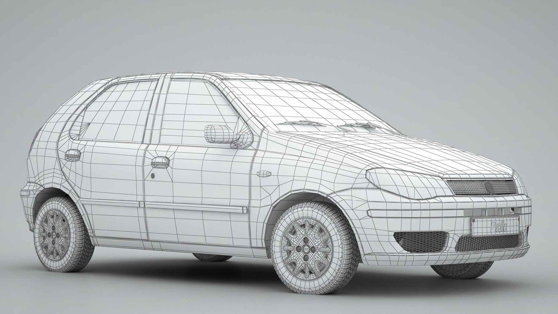 Fiat Palio 2006 3D Model - TurboSquid 2316562