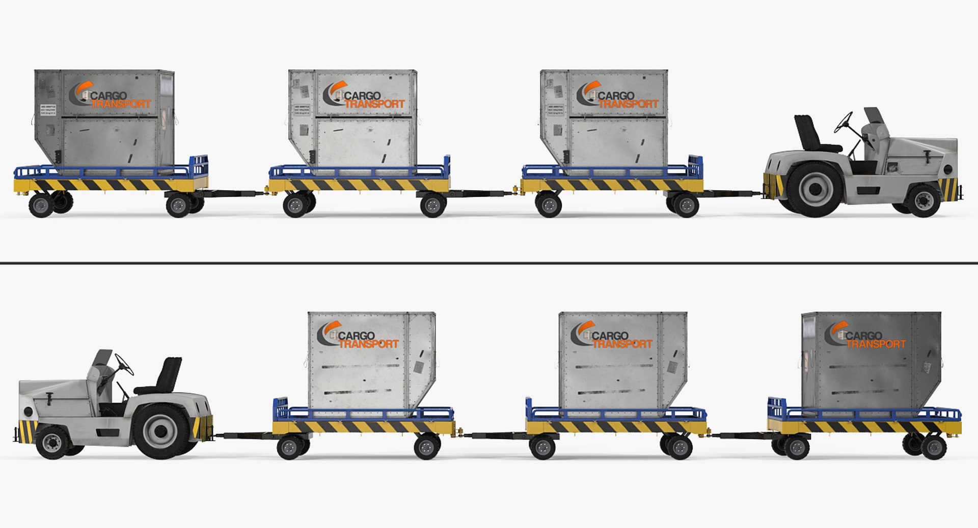 3d Airport Tug Clark Ct30