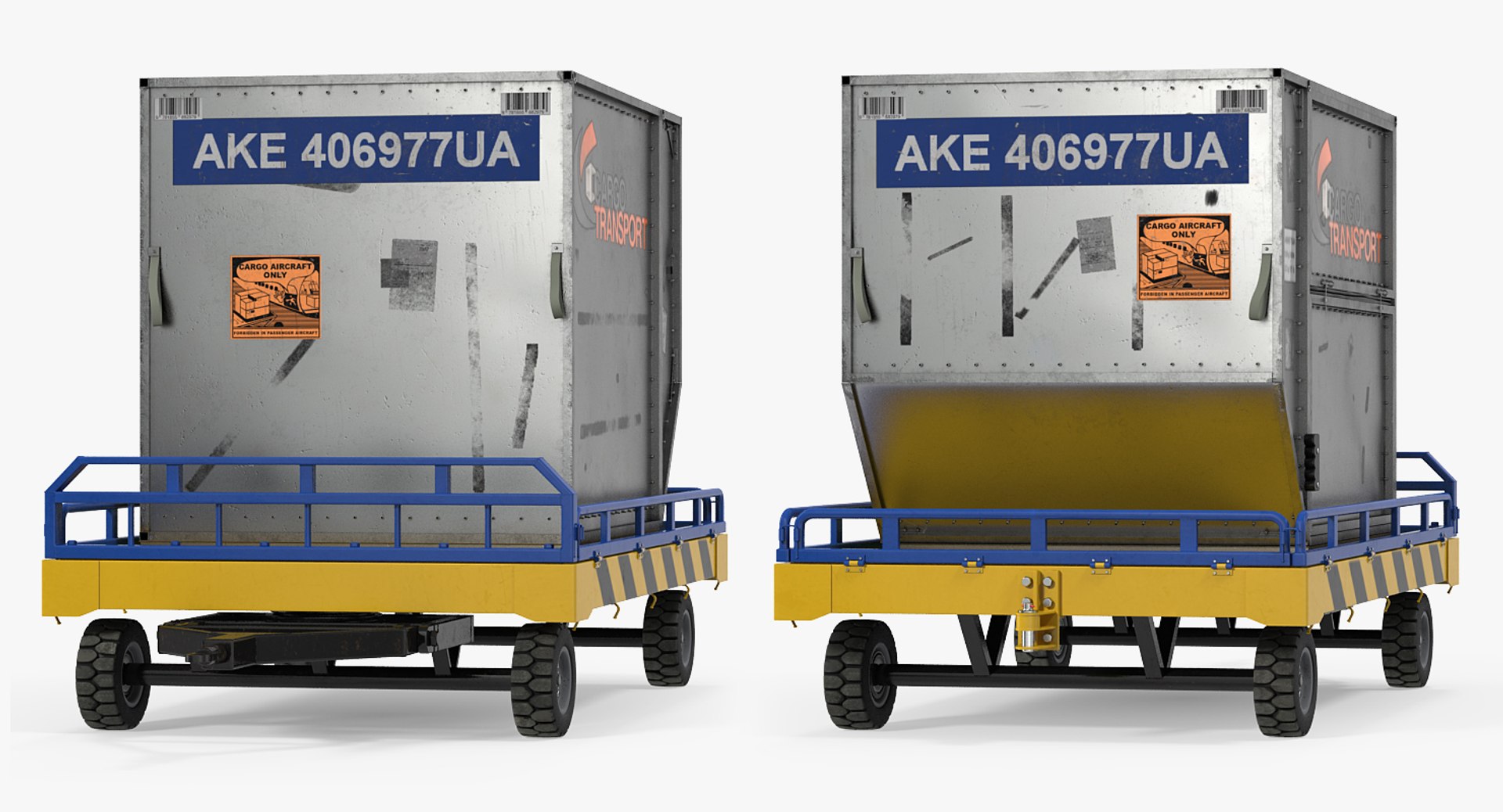 3d airport tug clark ct30