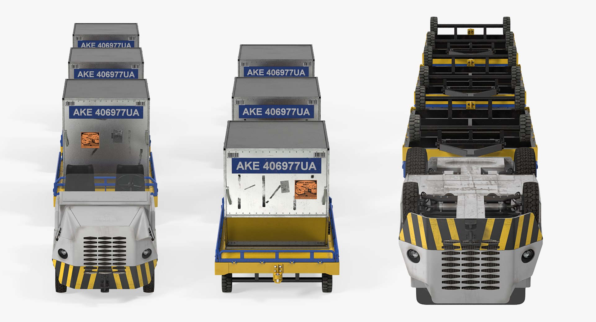 3d Airport Tug Clark Ct30