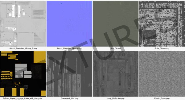 3d airport tug clark ct30