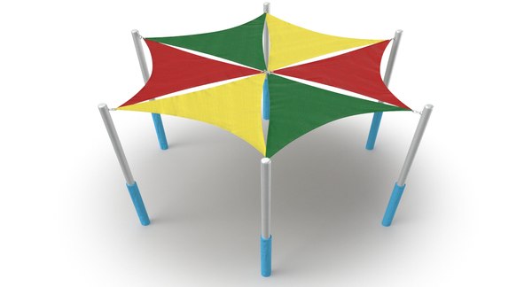Playground tent modeled 3D model - TurboSquid 1453164
