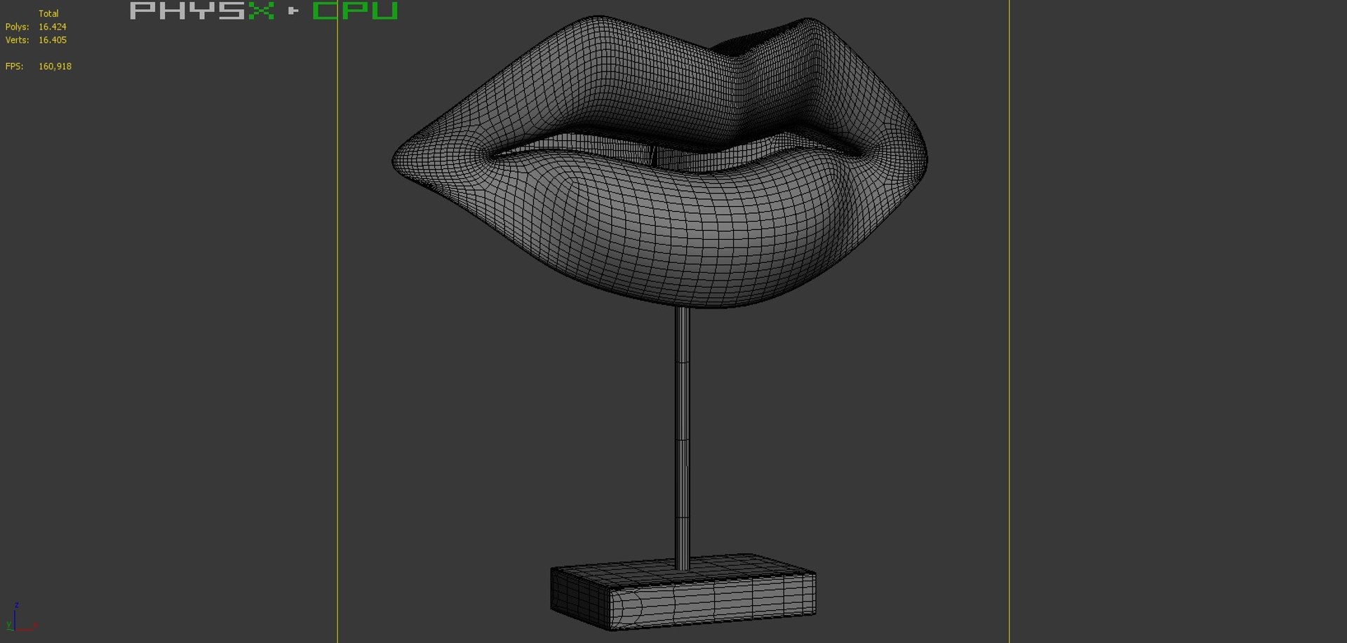 3D lip sculpt | 1145687 | TurboSquid