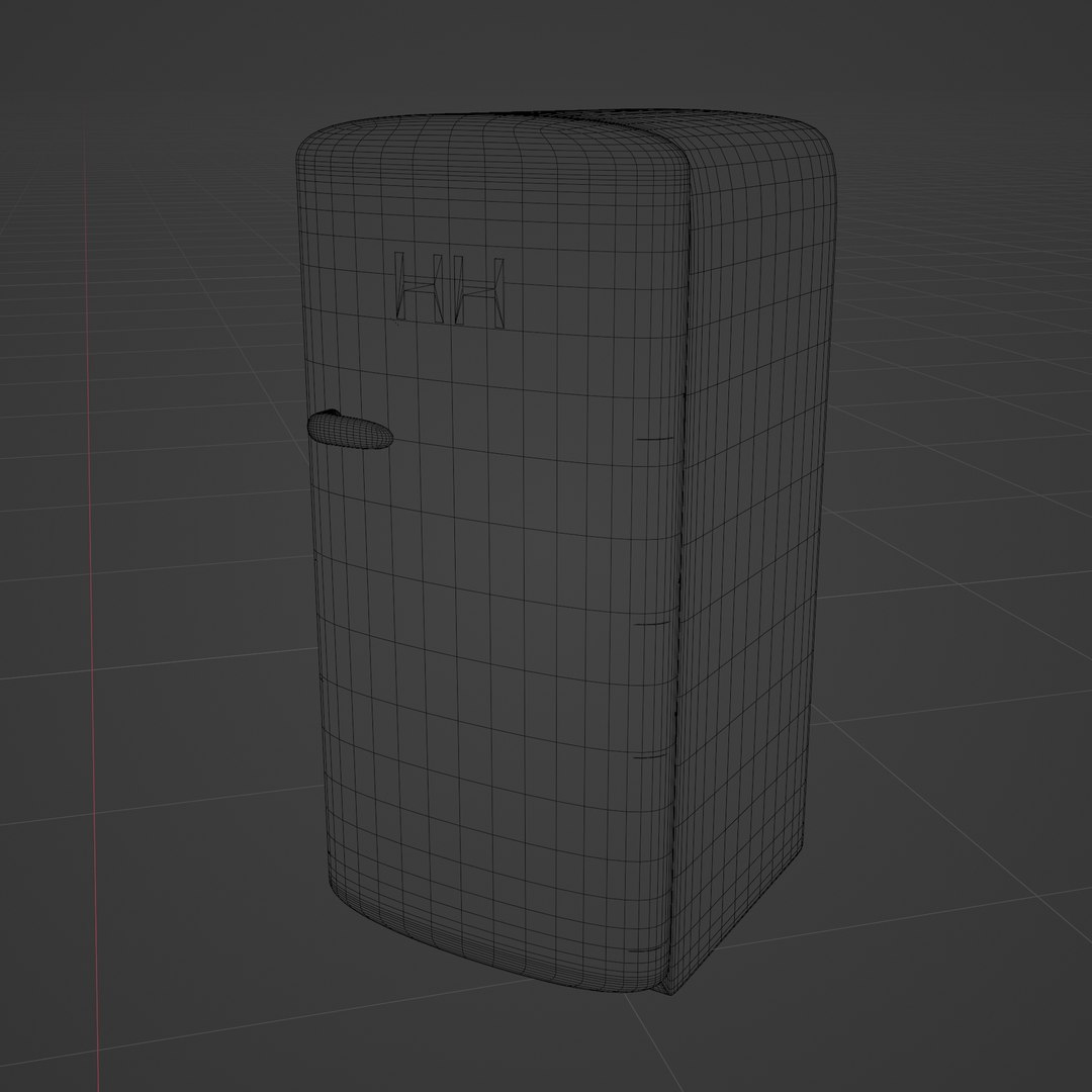 3D Low Poly Fridge - TurboSquid 2017617