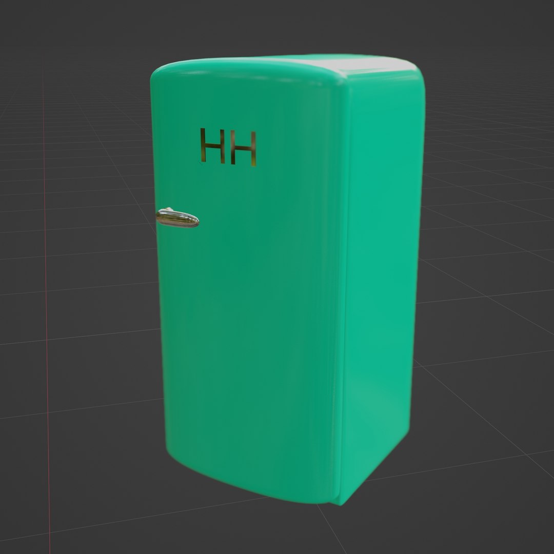 3D Low Poly Fridge - TurboSquid 2017617