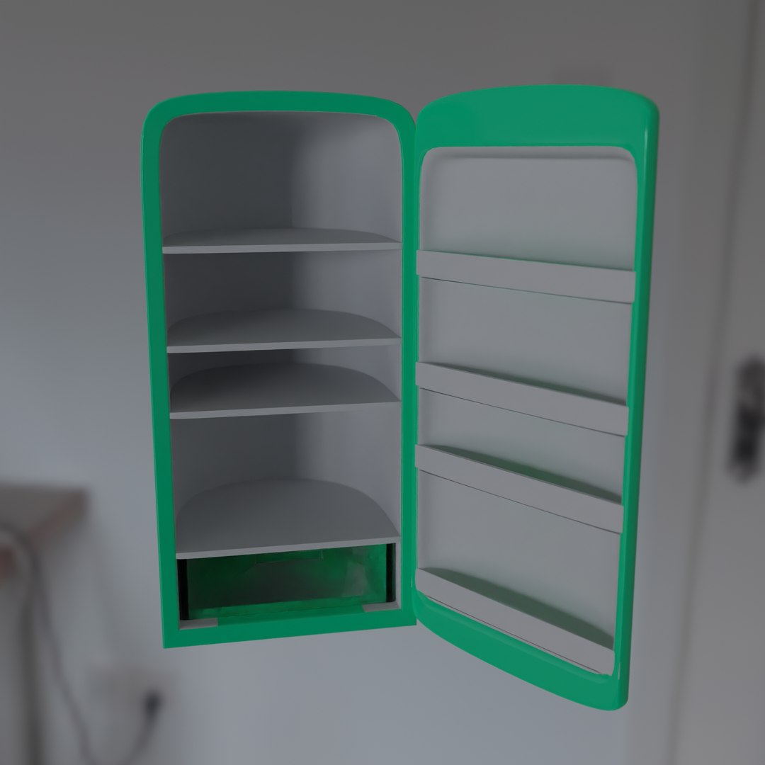 3D Low Poly Fridge - TurboSquid 2017617