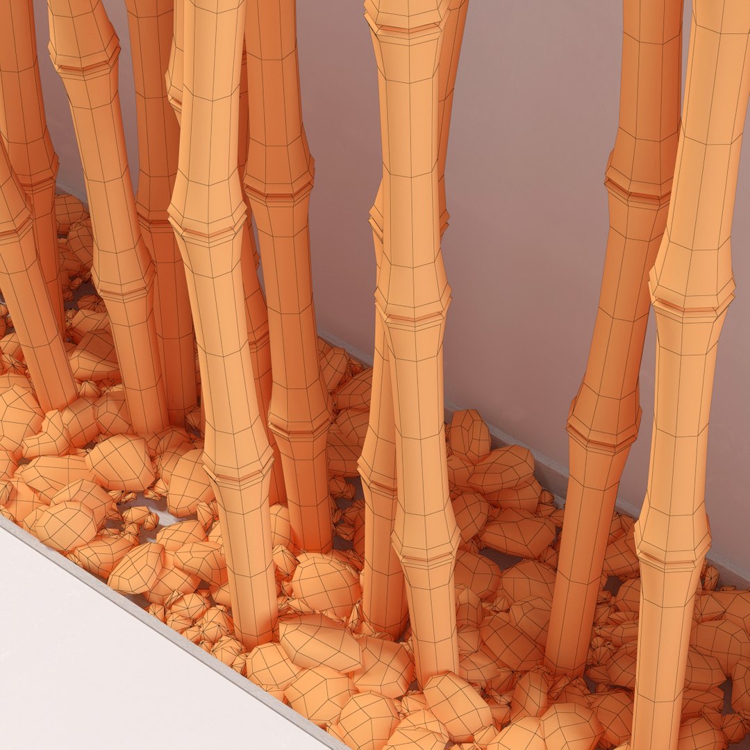 Branch Decor Bamboo Model - TurboSquid 1547997