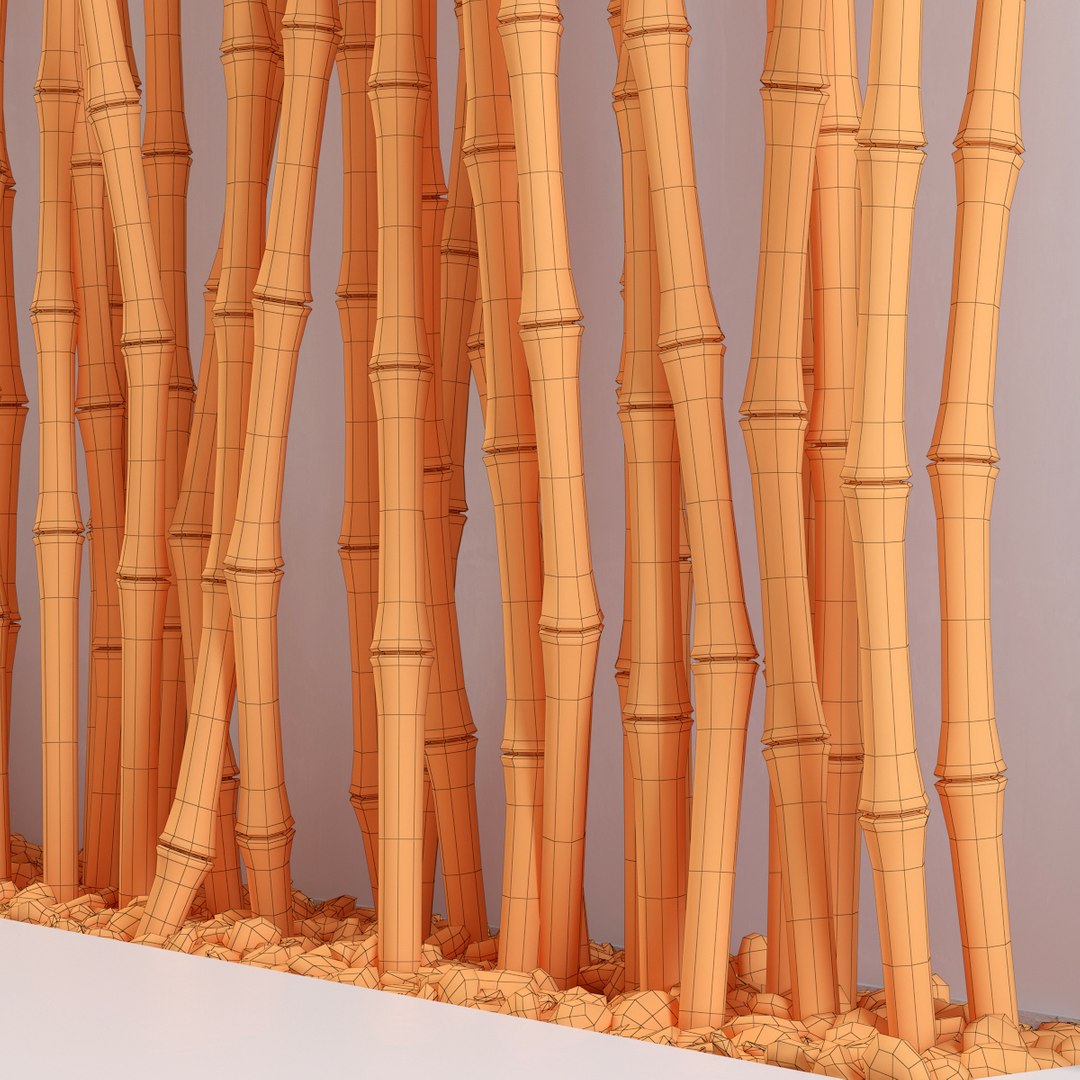 Branch Decor Bamboo Model - TurboSquid 1547997