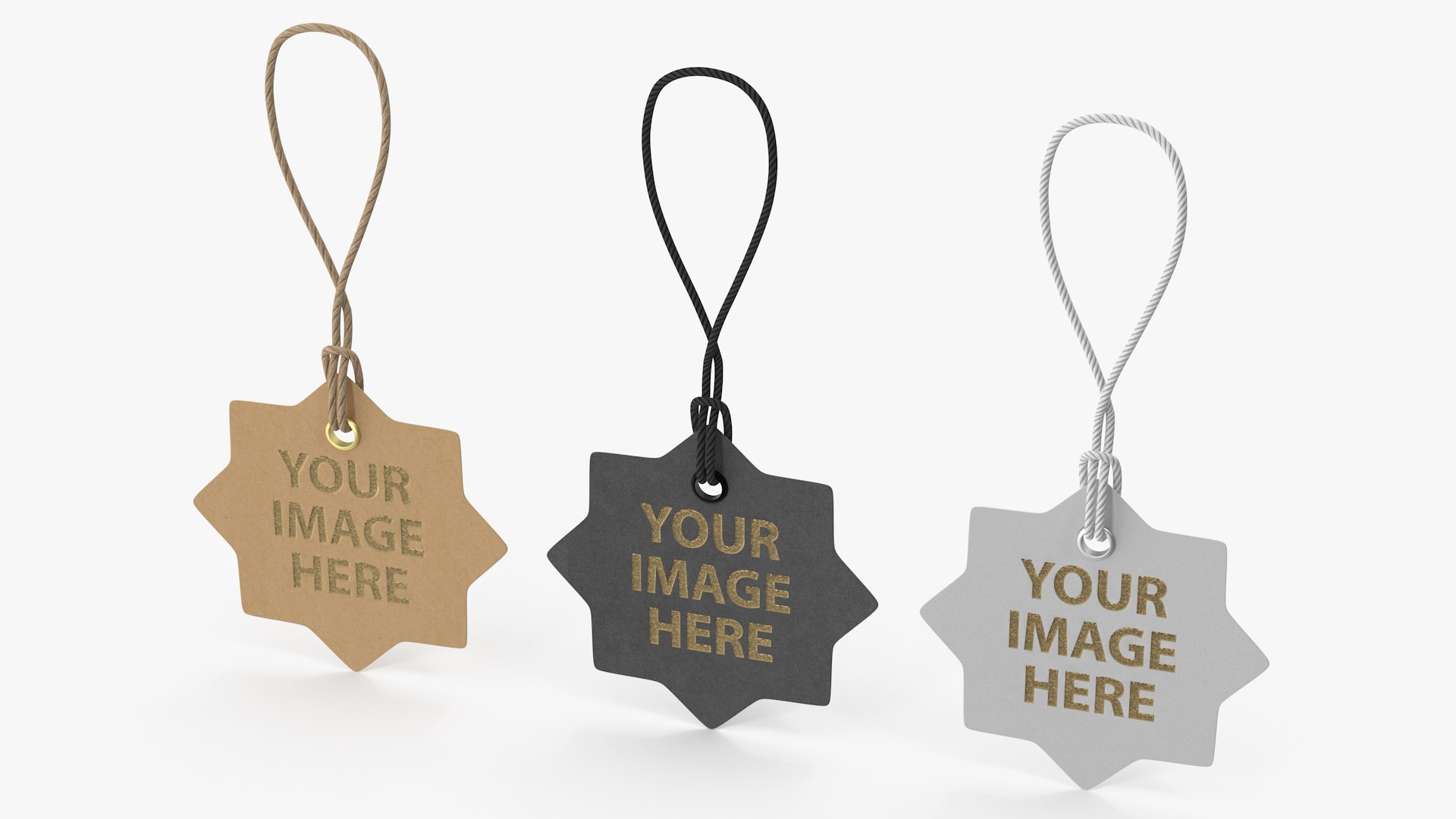 Label Tag Star Your Image 3D Model - TurboSquid 1942091