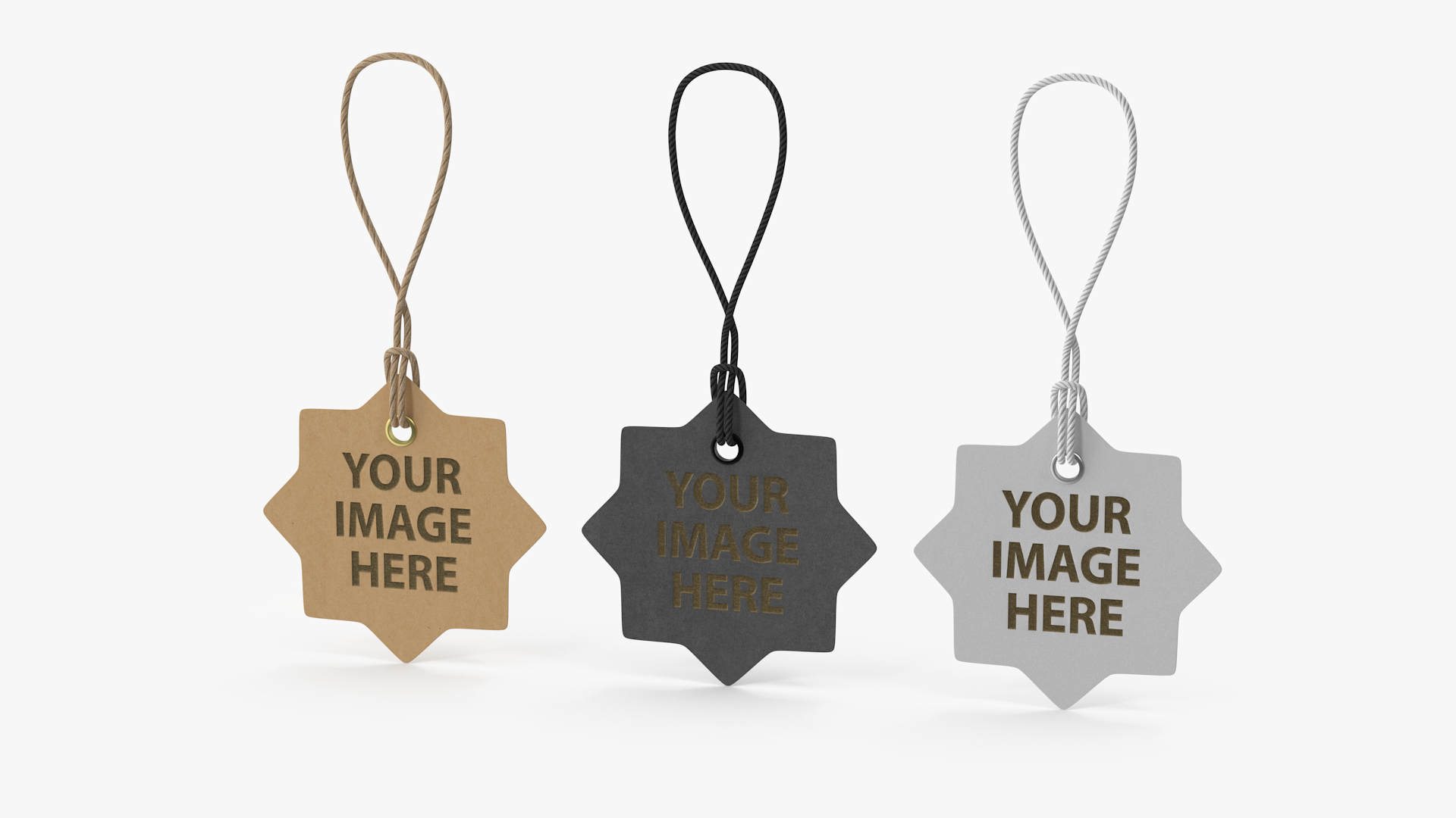 Label Tag Star Your Image 3D Model - TurboSquid 1942091