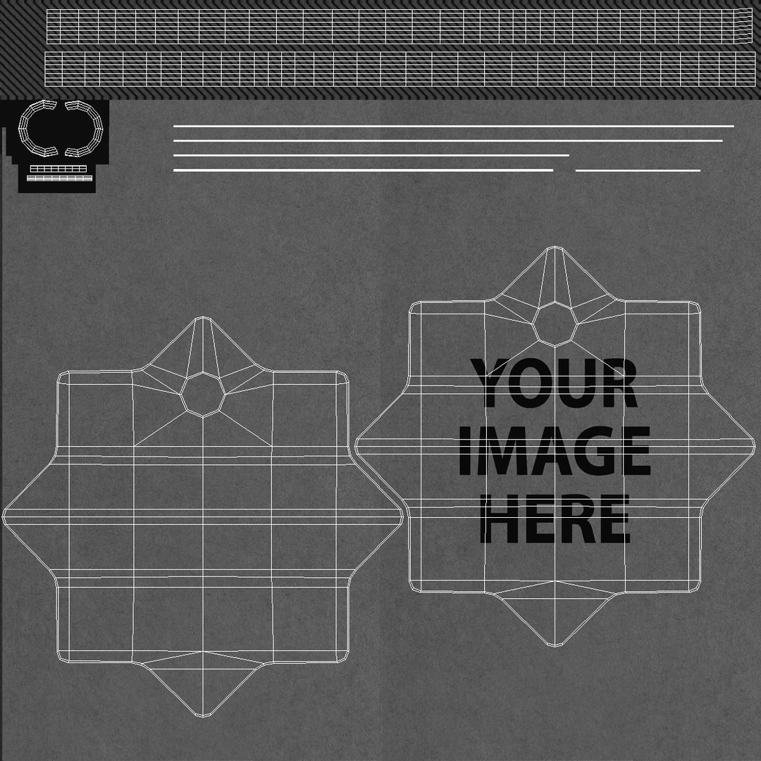 Label Tag Star Your Image 3D Model - TurboSquid 1942091