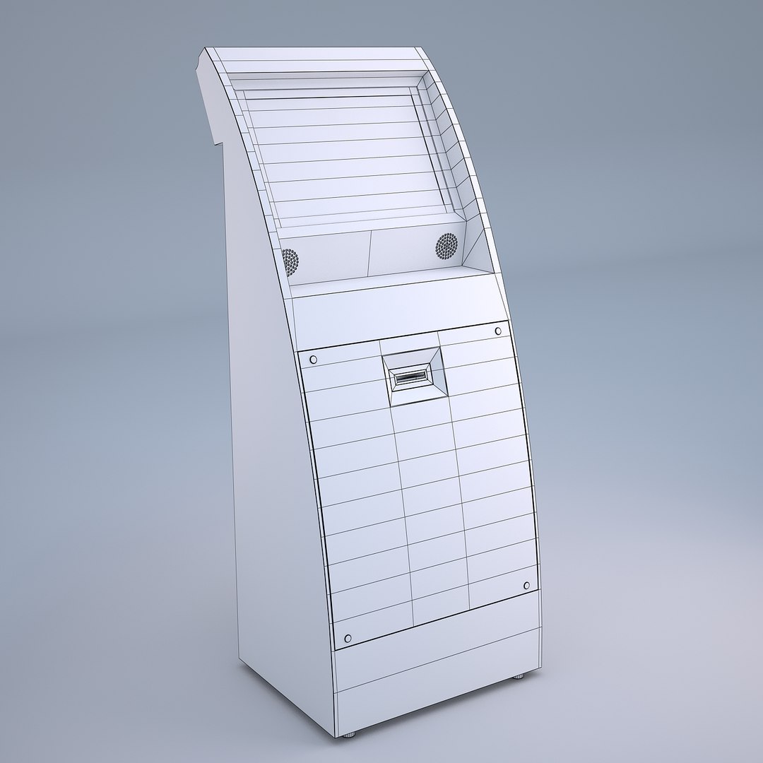 Screen Pay Terminal Touch 3D Model - TurboSquid 1609515