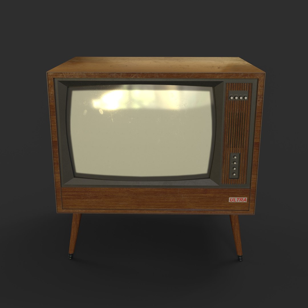 3D Old TV - TurboSquid 2409130