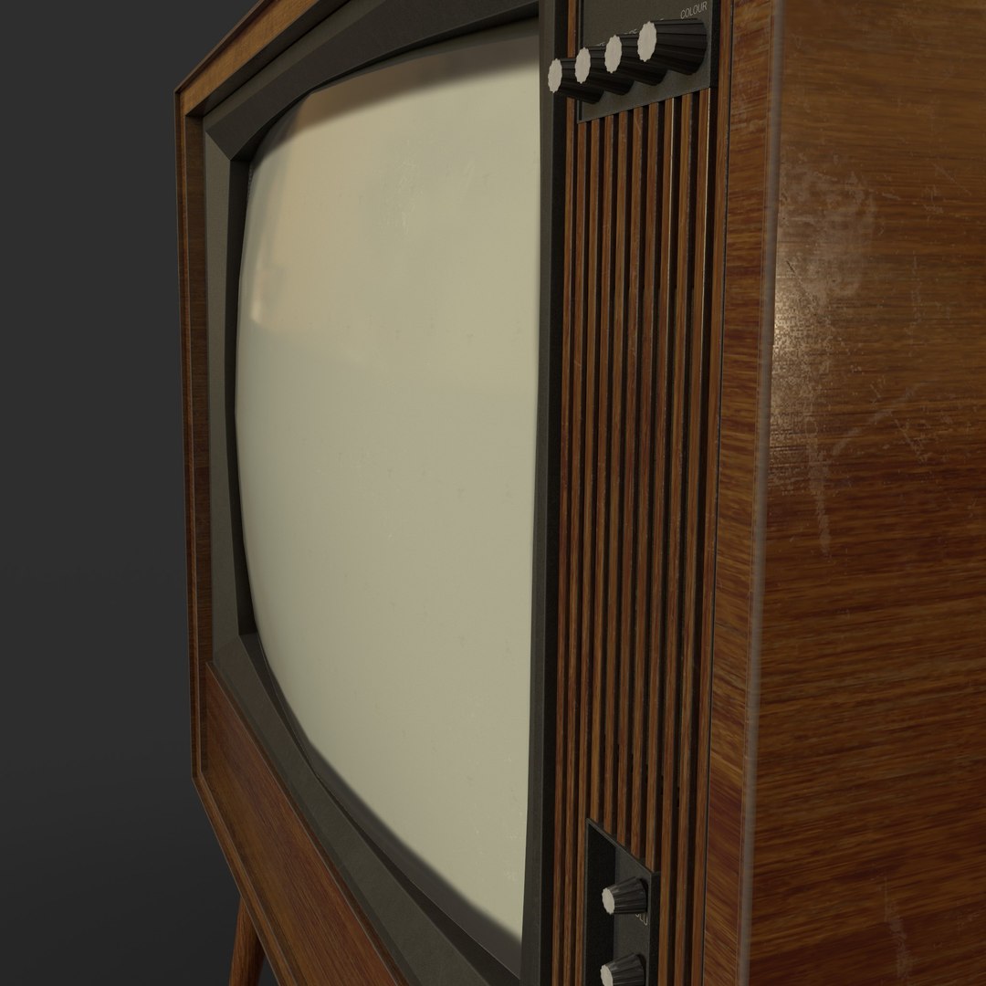 3D Old TV - TurboSquid 2409130