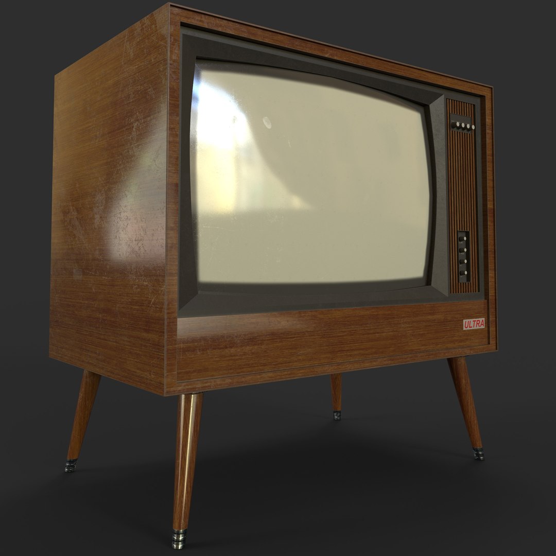 3D Old TV - TurboSquid 2409130