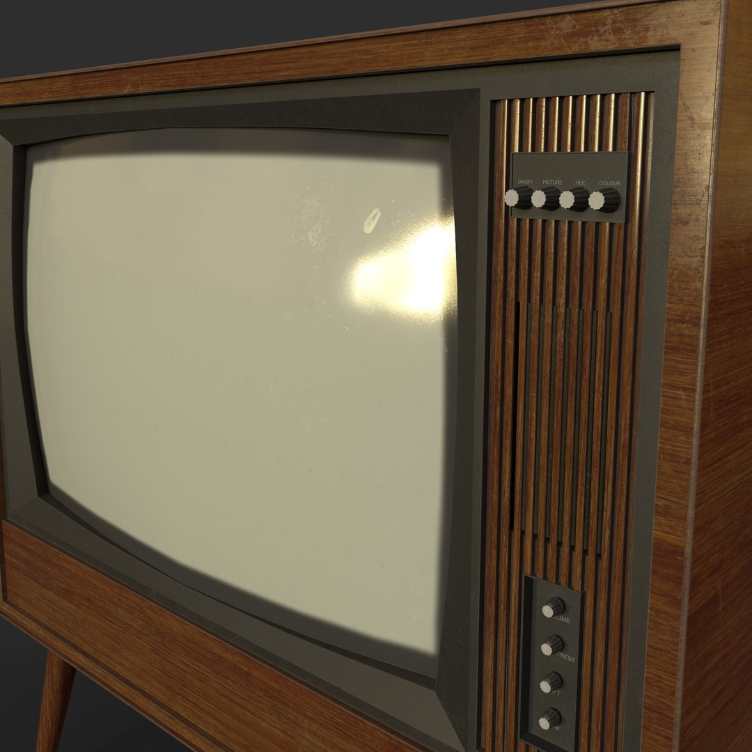 3D Old TV - TurboSquid 2409130