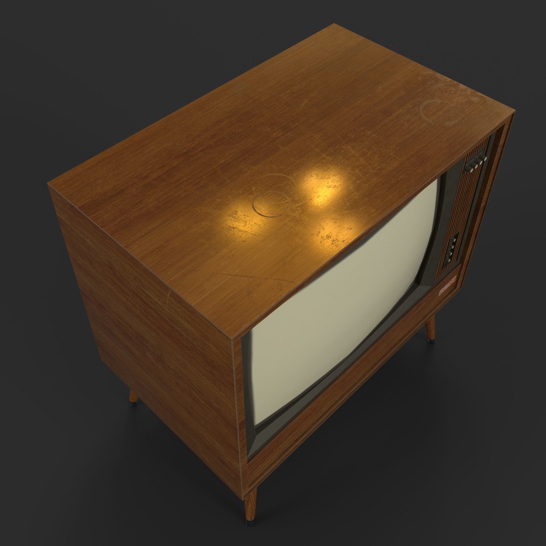 3D Old TV - TurboSquid 2409130