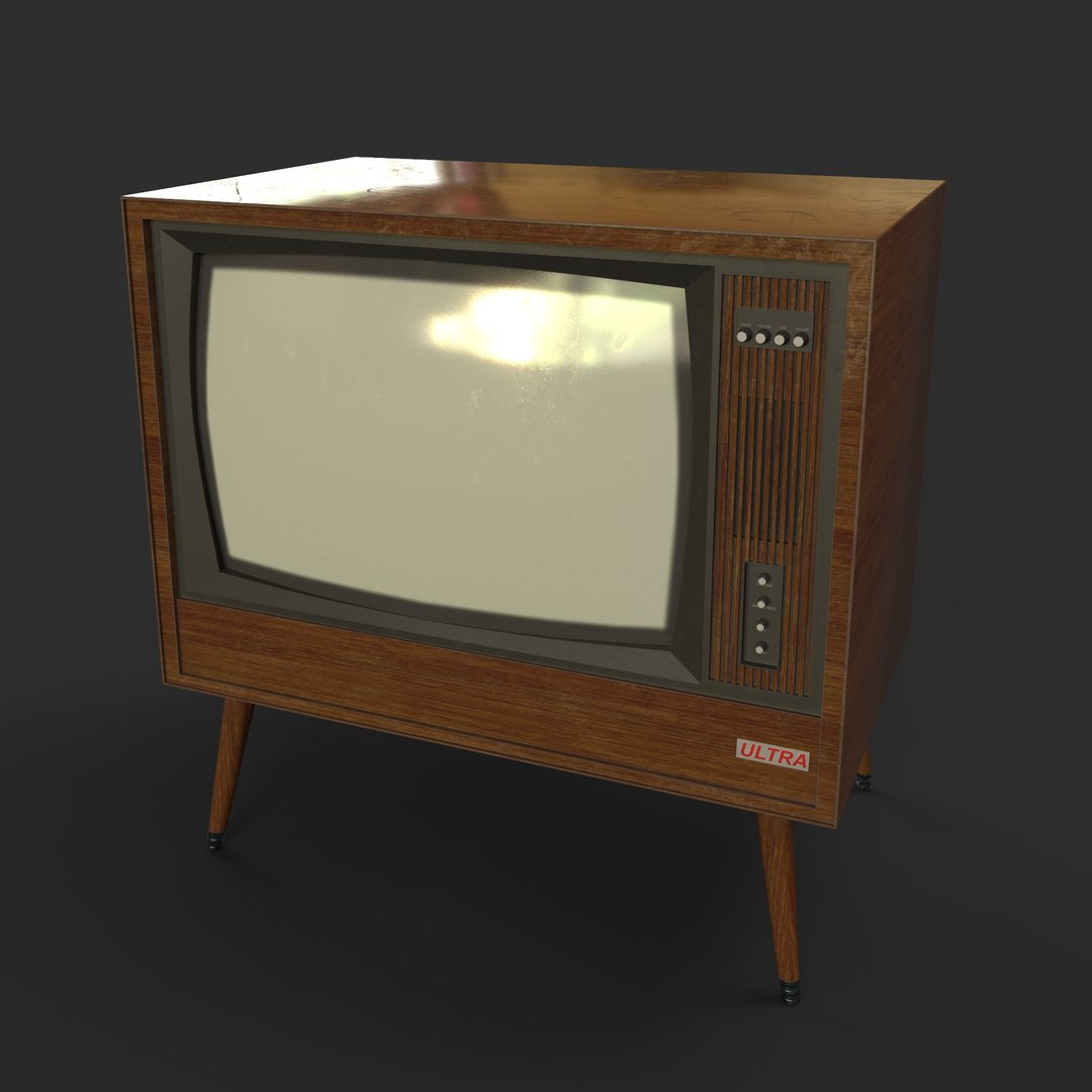 3D Old TV - TurboSquid 2409130