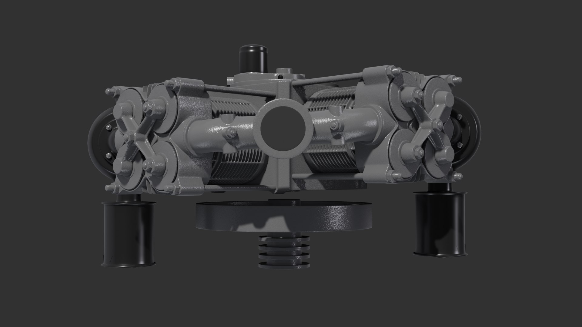 Air Compressor Betico SB2 3D Model - TurboSquid 2205345
