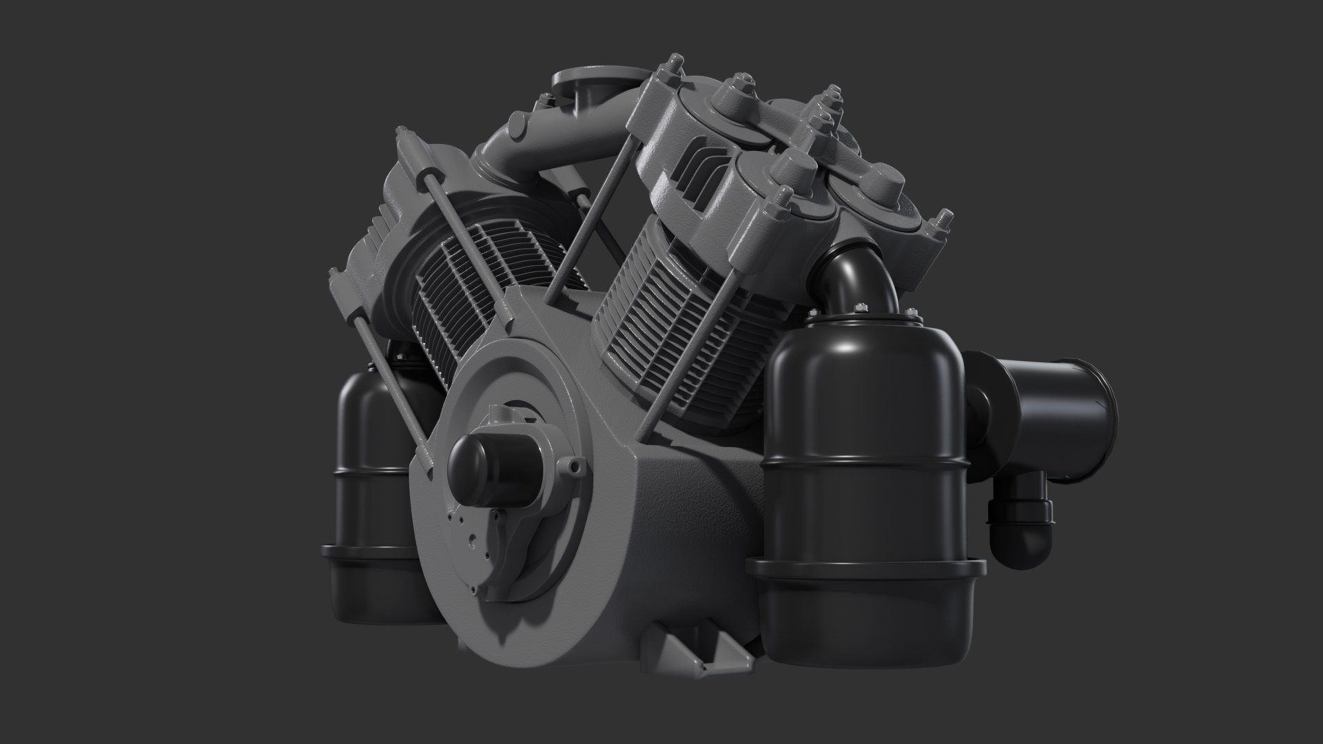 Air Compressor Betico SB2 3D Model - TurboSquid 2205345