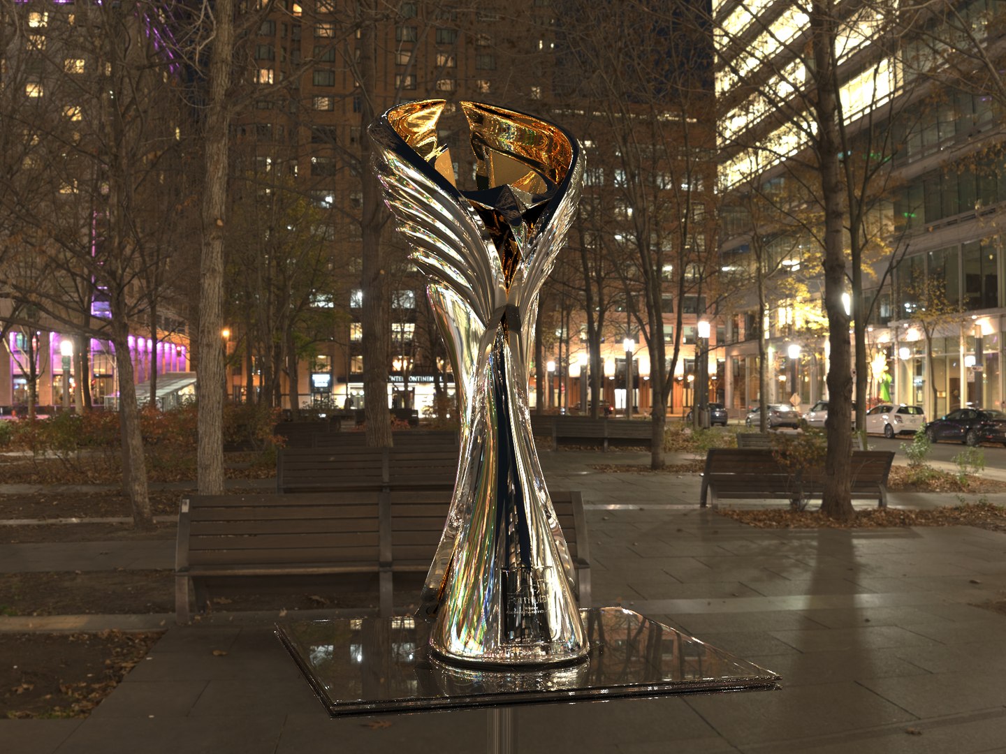 3D Formula 1 F1 Abu Dhabi GP Award Trophy Model - TurboSquid 2489632