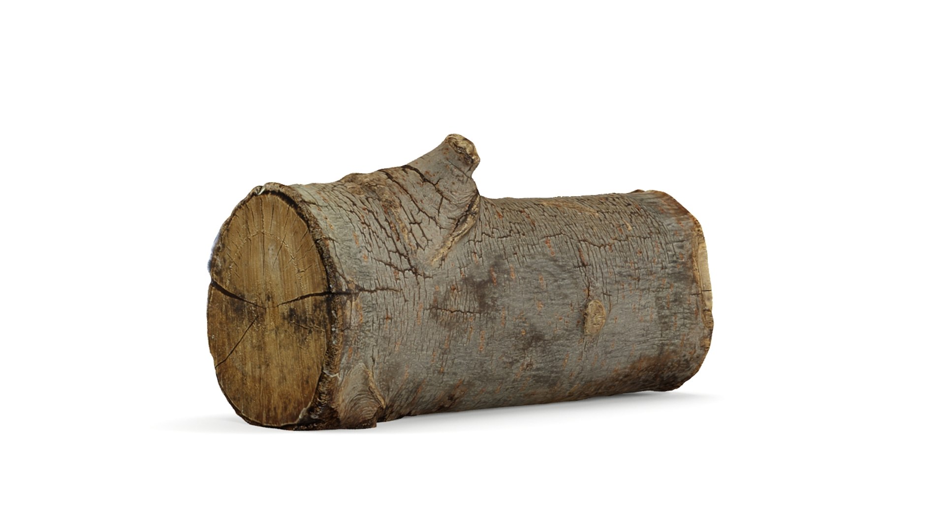 3d realistic wood logs model