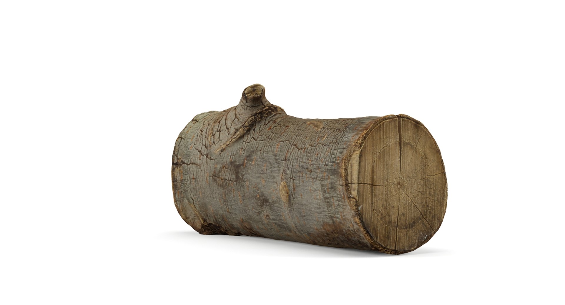 3d realistic wood logs model