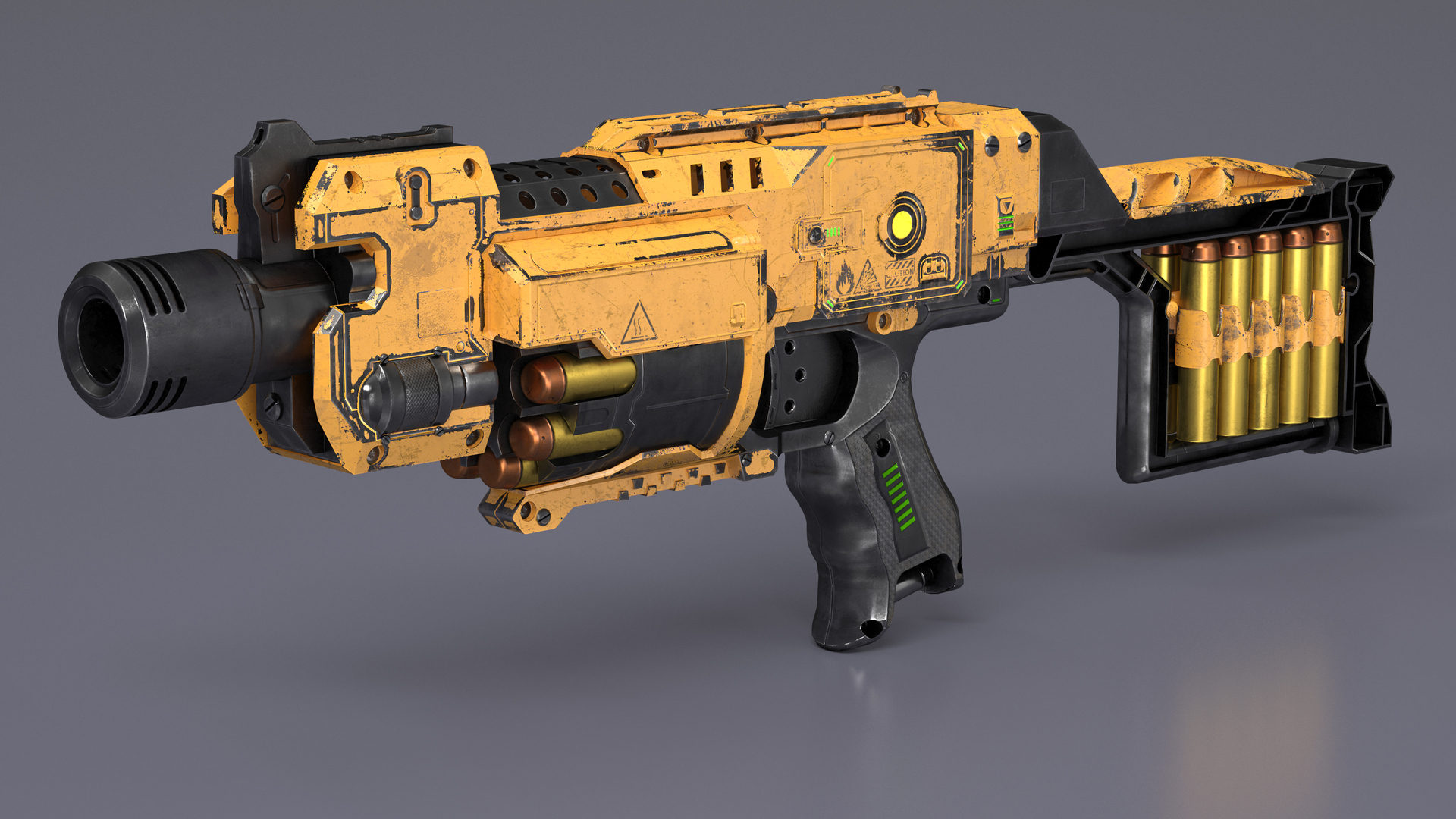 SciFi N-Strike Stockade 3D model - TurboSquid 1918612