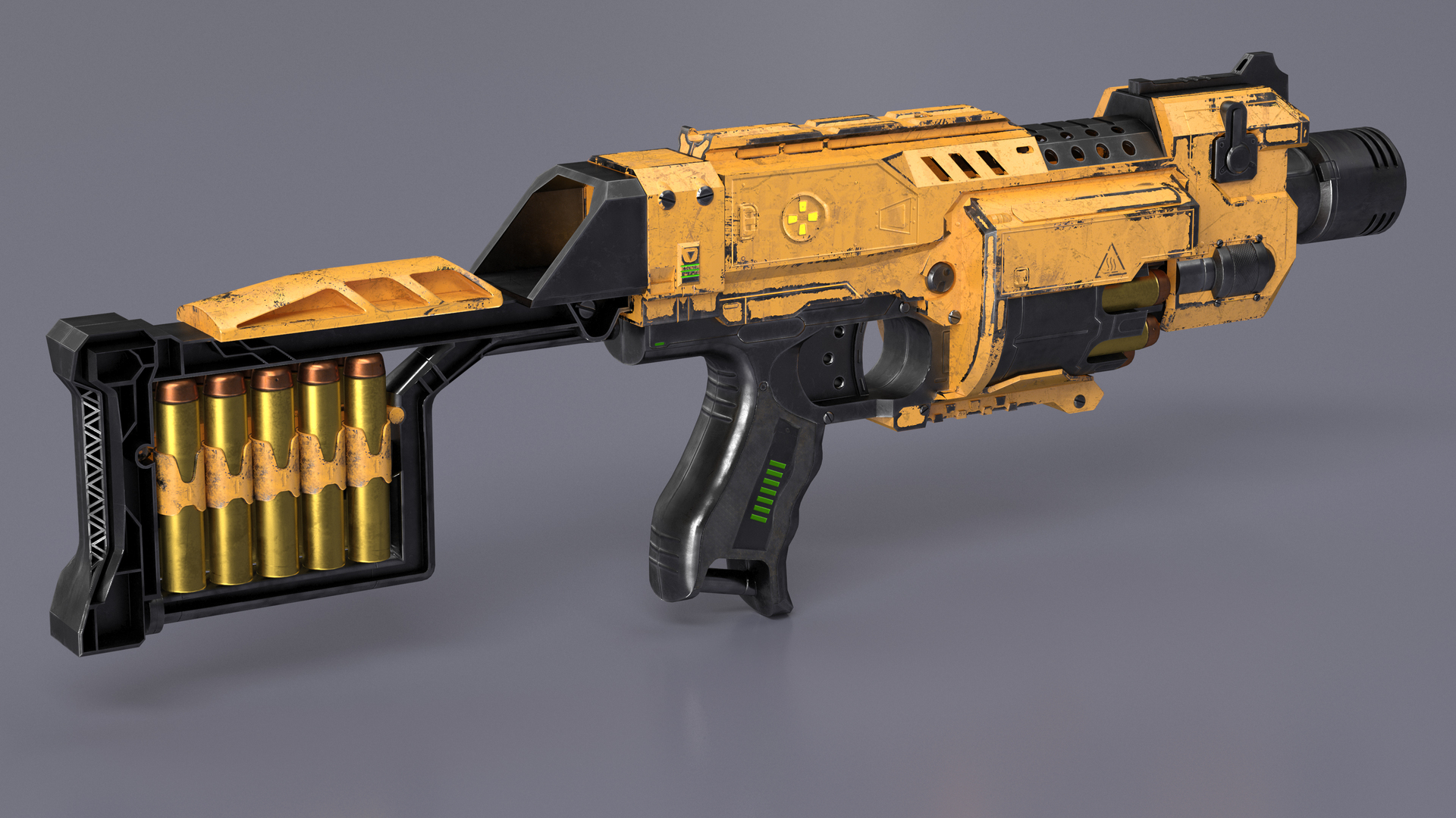 SciFi N-Strike Stockade 3D model - TurboSquid 1918612