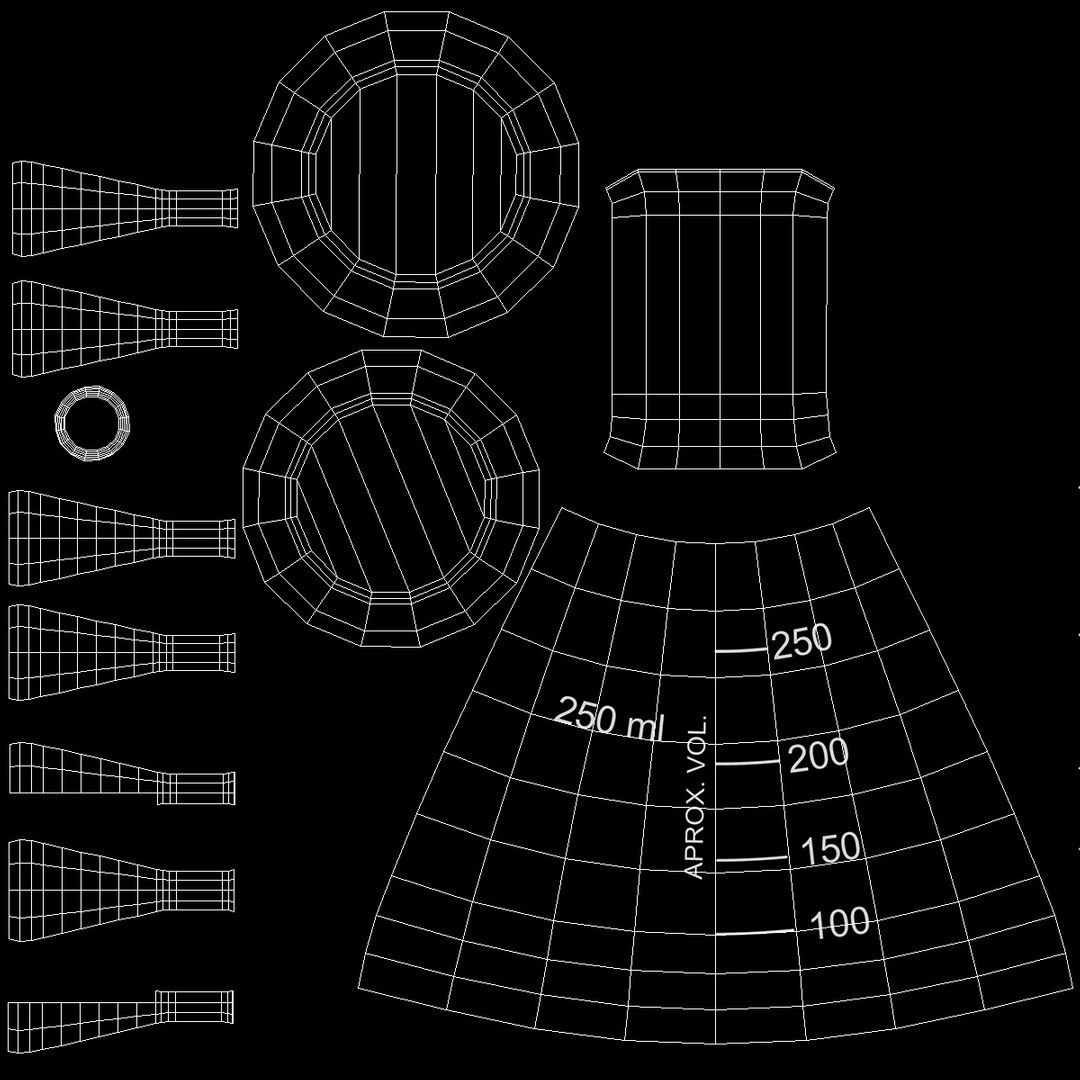 Bunsen Burner with Erlenmeyer Flask on Tripod 3D - TurboSquid 1851586