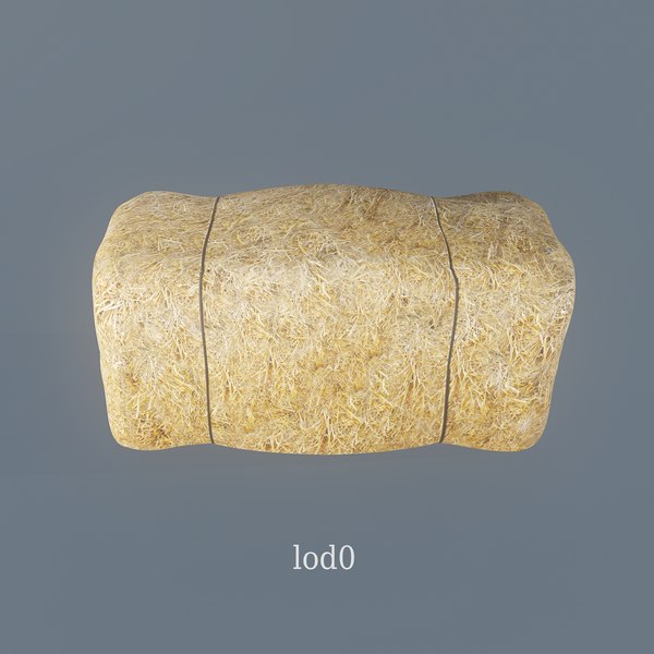 3D model hay bale - TurboSquid 1408559