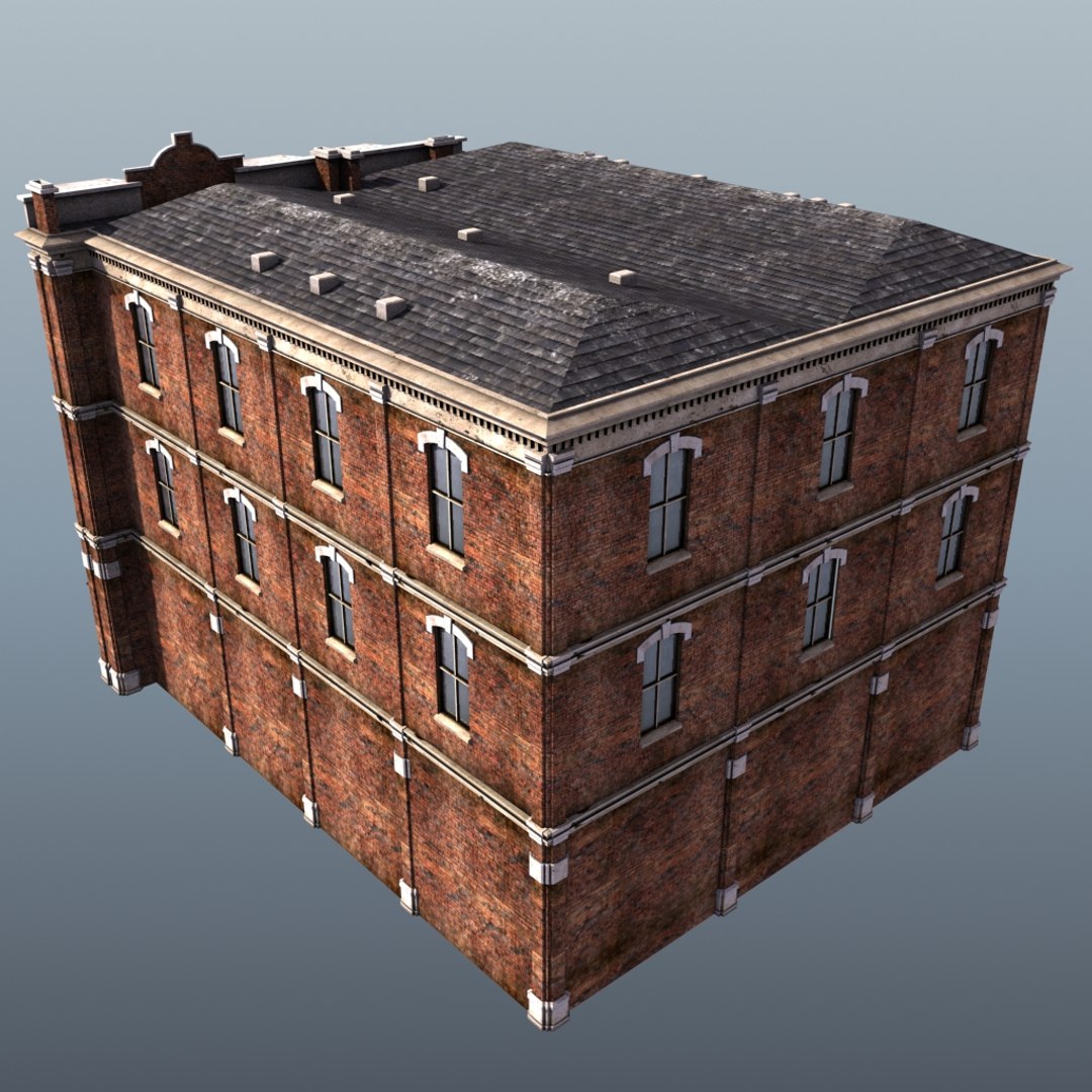 3d Model Victorian Building