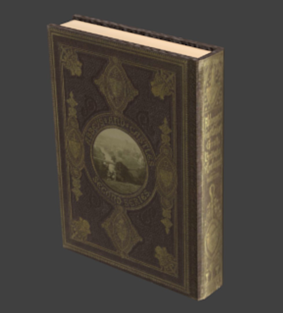 Book 3D Model - TurboSquid 1378470