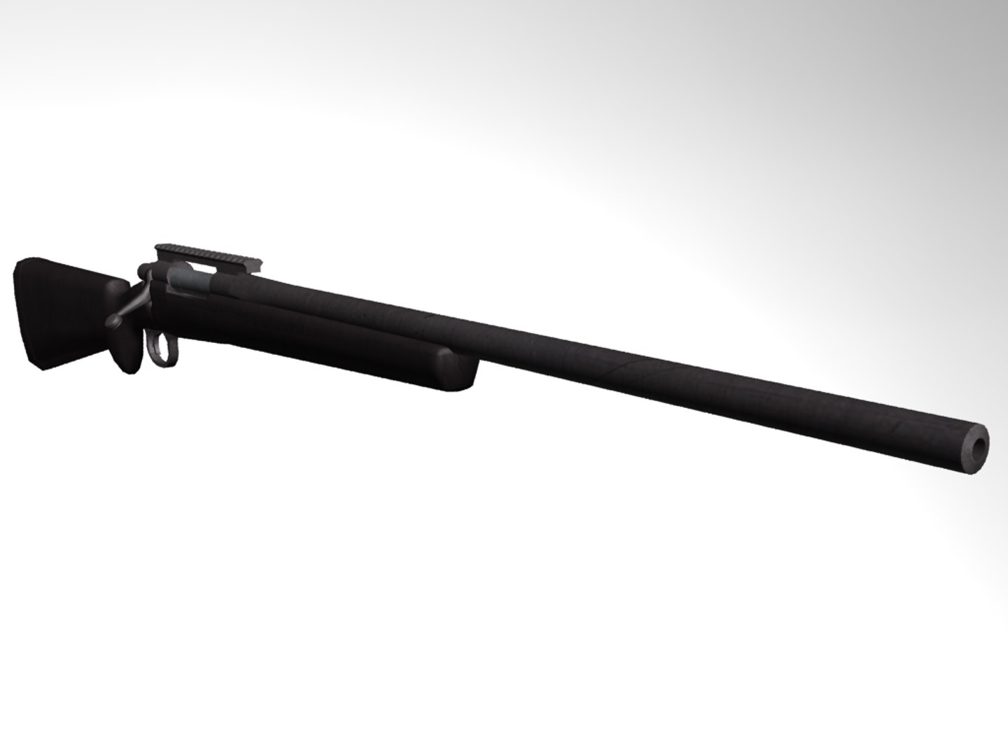 Remington Pss 700 Sniper Rifle 3d Model