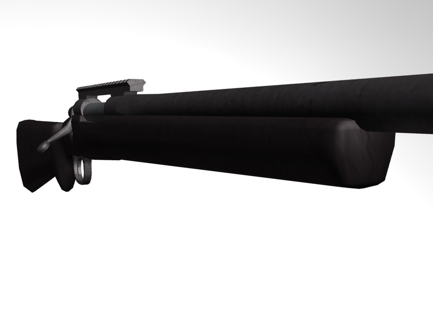 Remington Pss 700 Sniper Rifle 3d Model