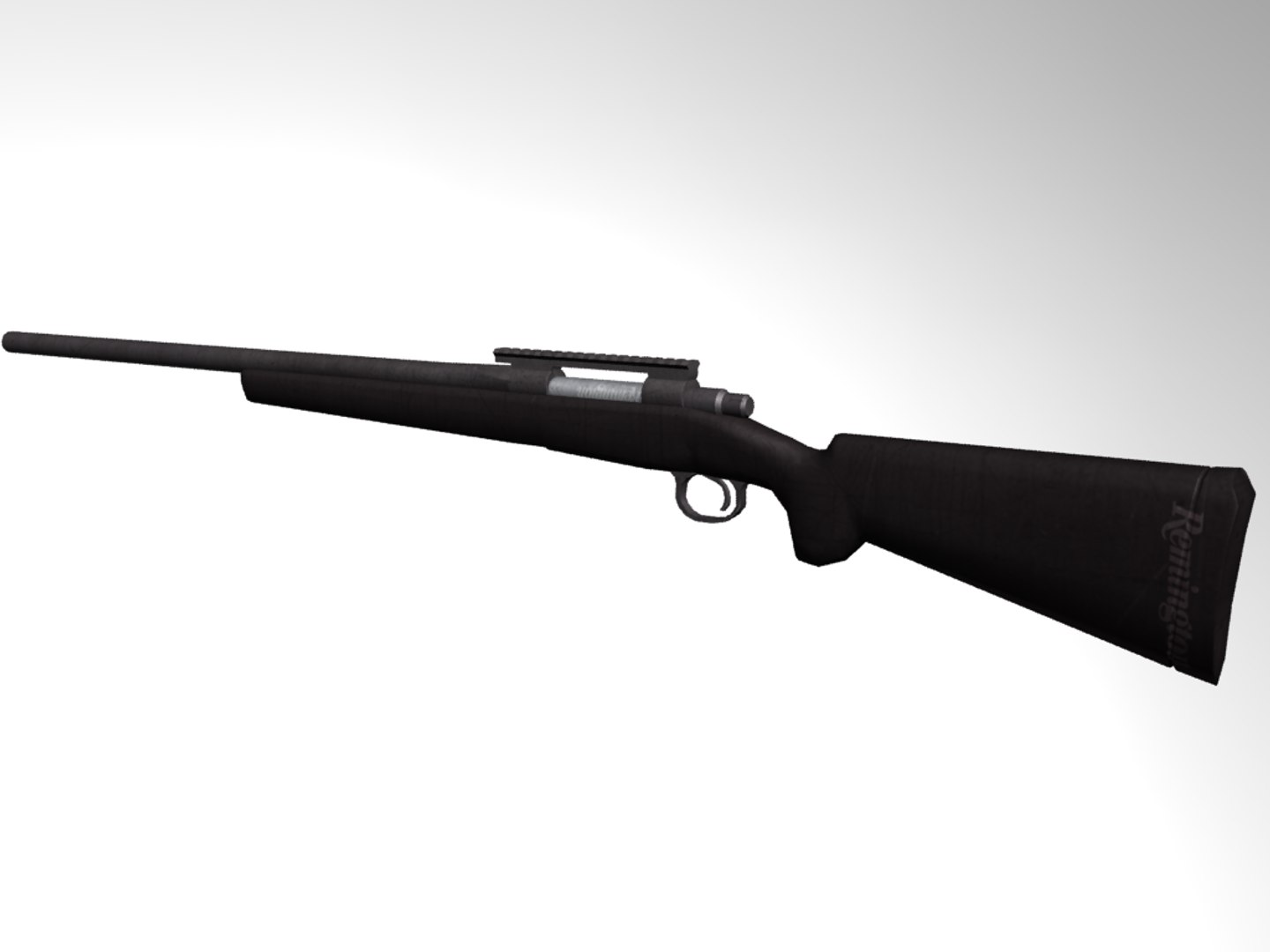 Remington Pss 700 Sniper Rifle 3d Model