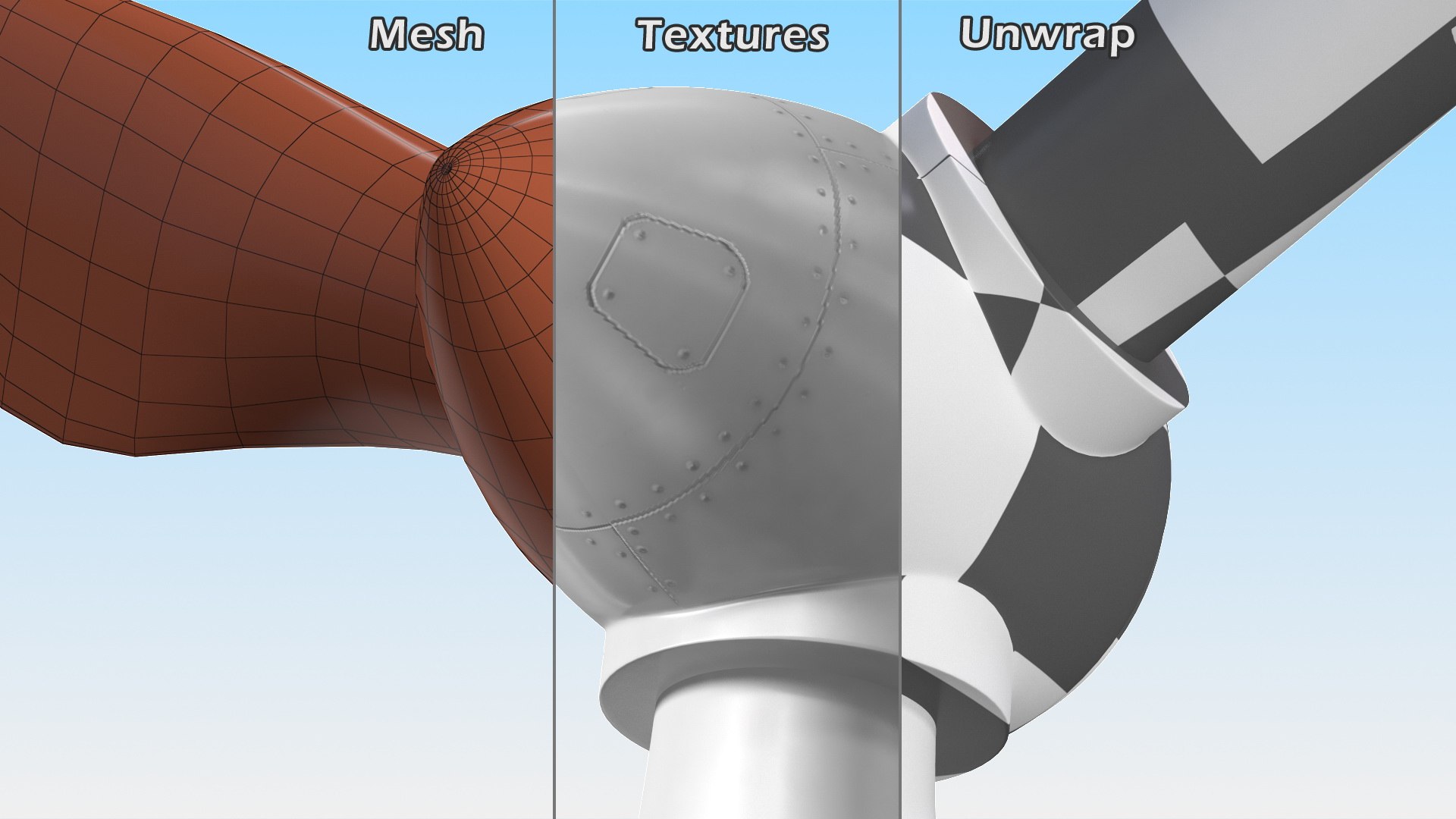3D Wind Turbine Blades - TurboSquid 1830139