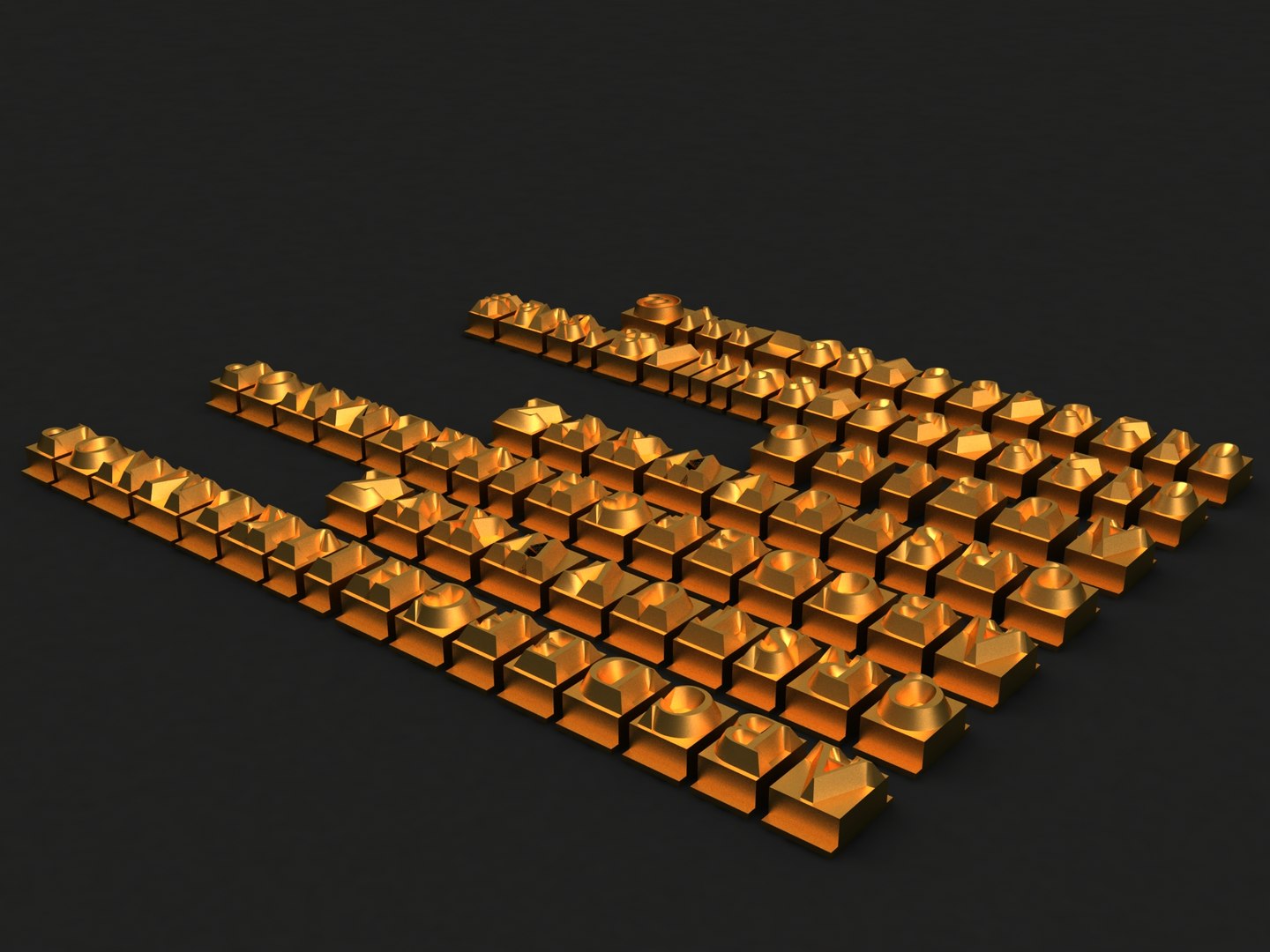 Abc Mold Ready 3D - TurboSquid 1259260