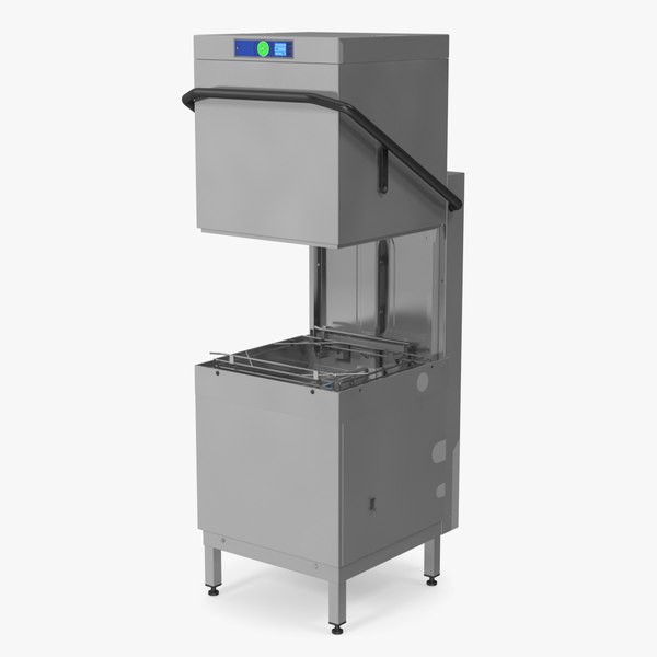 modelo 3d Campana para lavavajillas comercial tipo aparejada ...