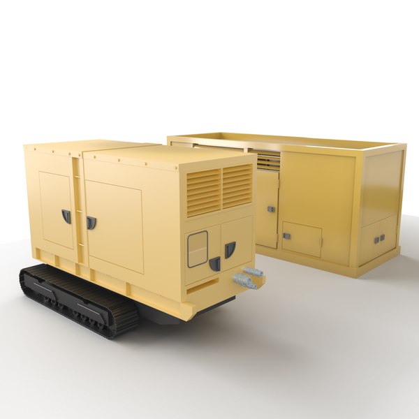 3D Genset Models | TurboSquid