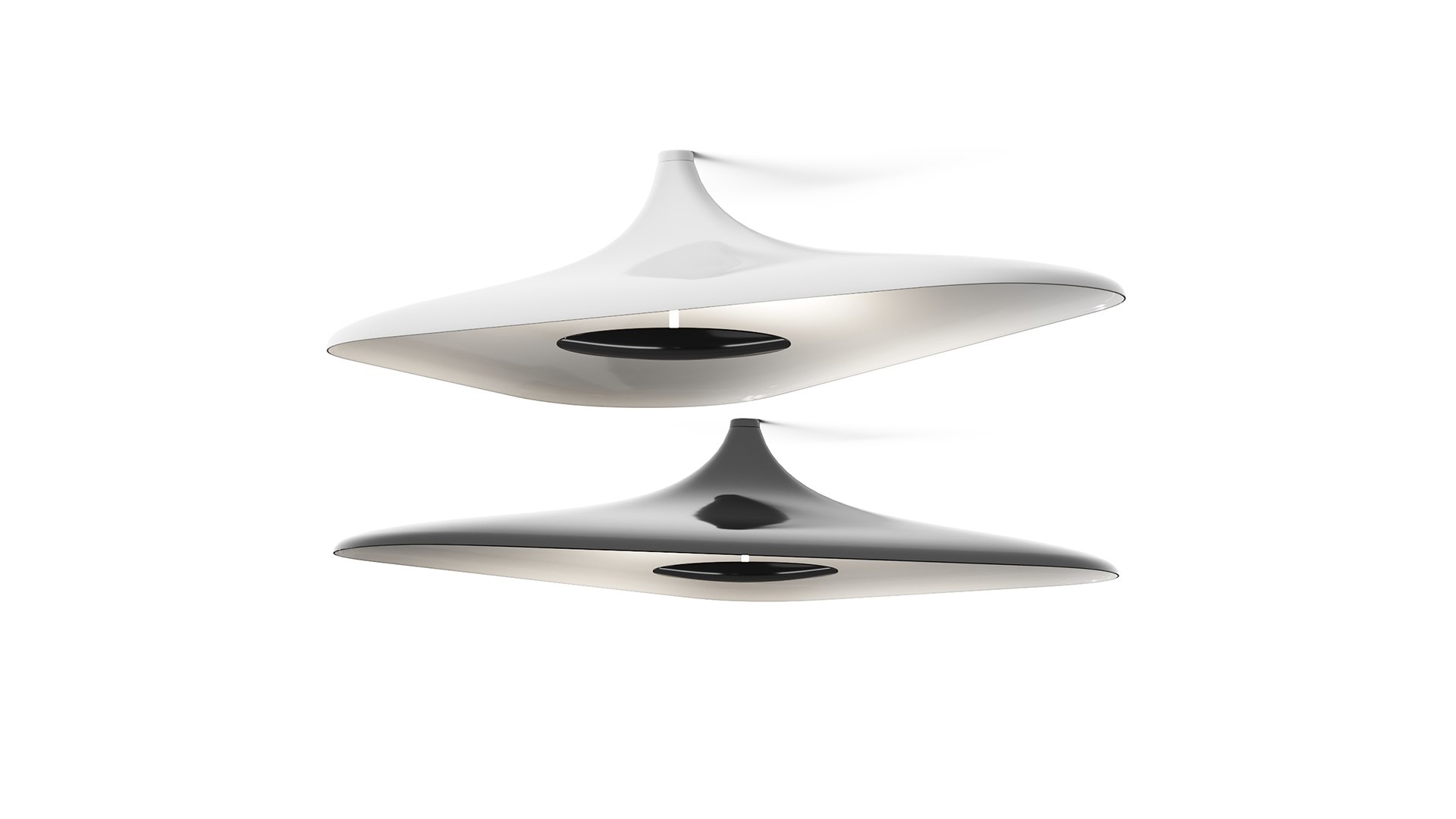 3D Luceplan Soleil Noir Ceiling Lamp - TurboSquid 2247048