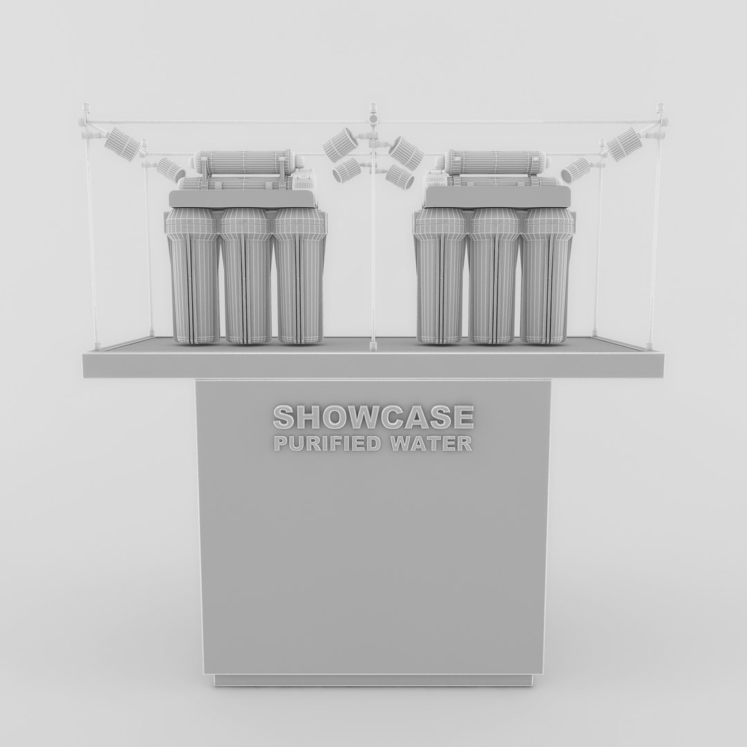 3d model of showcase 01