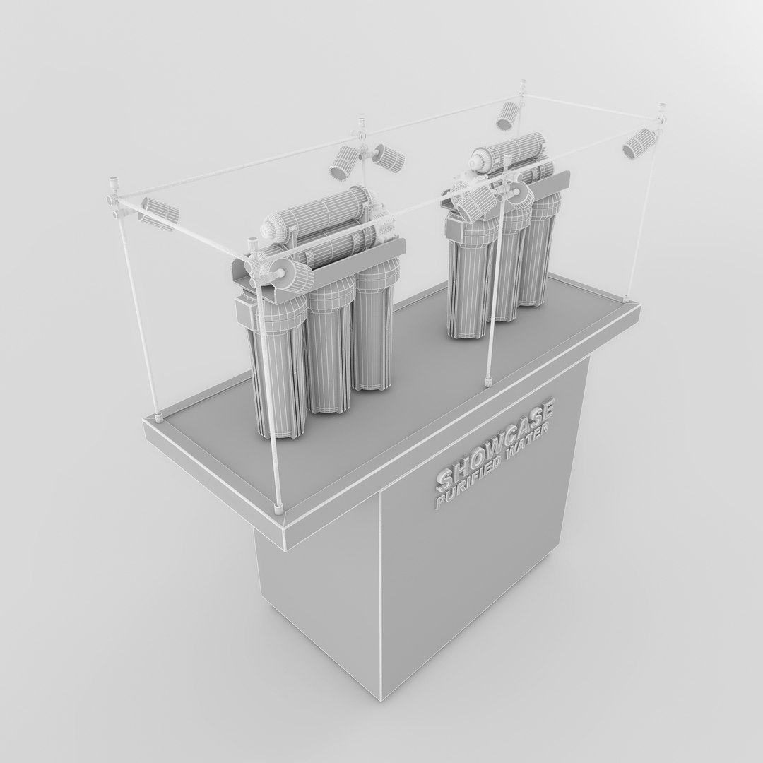 3d model of showcase 01