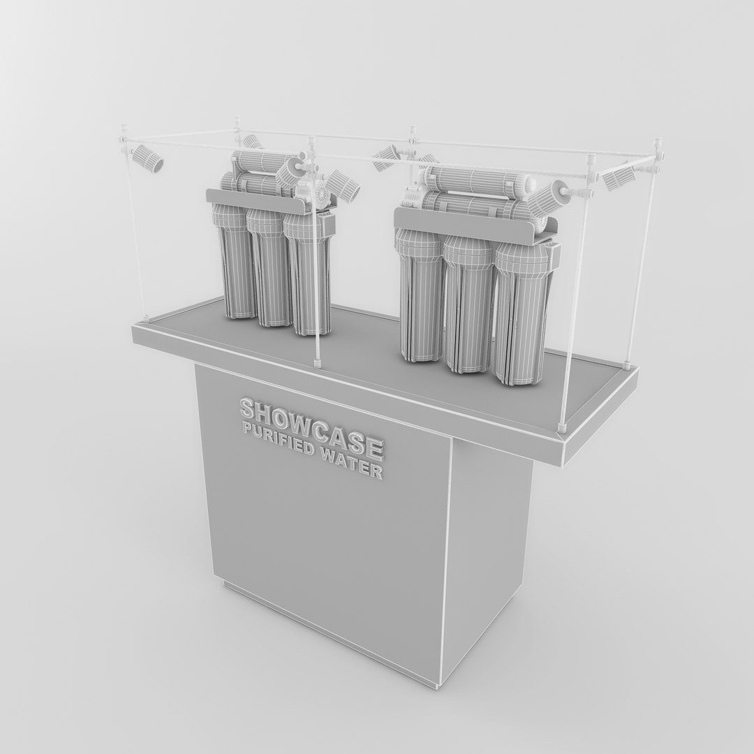 3d model of showcase 01